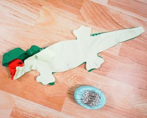 Free Stuffed Alligator Sewing Pattern • Heather Handmade
