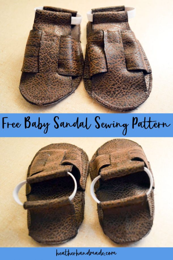 Free Baby Sandals Pattern • Heather Handmade