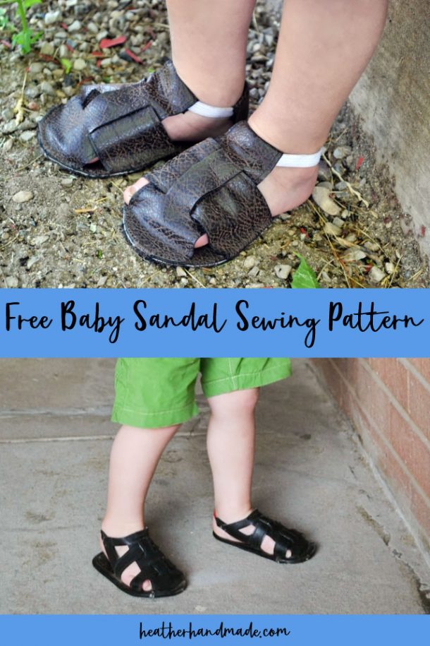Free Baby Sandals Pattern • Heather Handmade