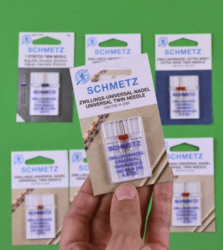 How To Use a Double Needle • Heather Handmade