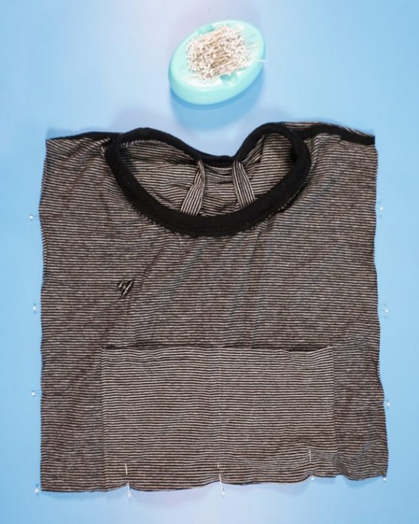 DIY Upcycled T-Shirt Backpack • Heather Handmade