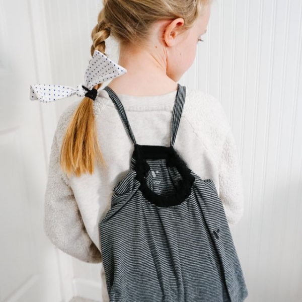 DIY Upcycled T-Shirt Backpack • Heather Handmade