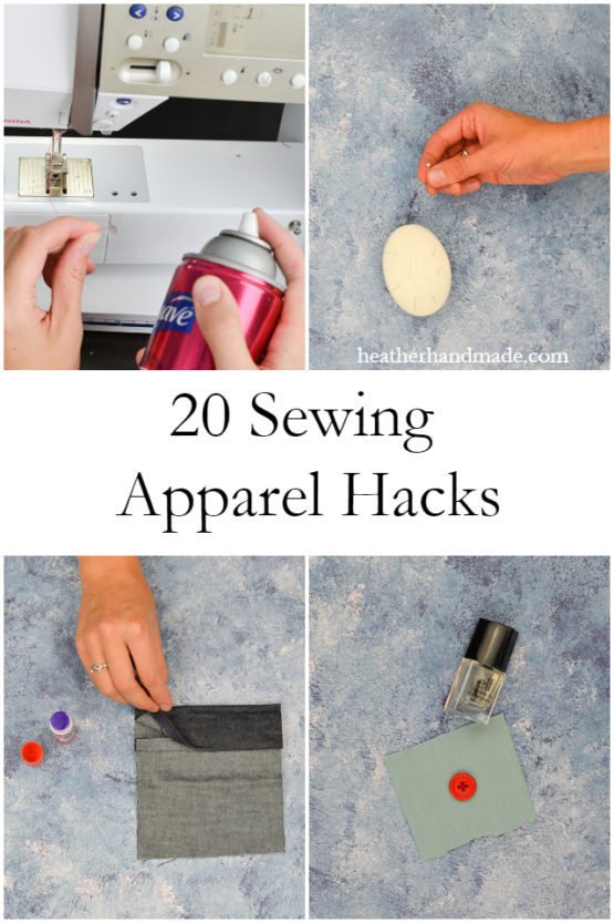 20 Sewing Hacks for Making Clothes • Heather Handmade