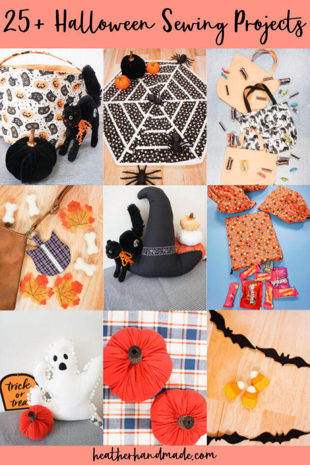 33 Cute and Spooky Halloween Sewing Projects • Heather Handmade