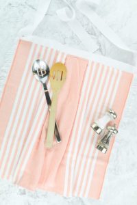 DIY Tea Towel Apron Tutorial • Heather Handmade