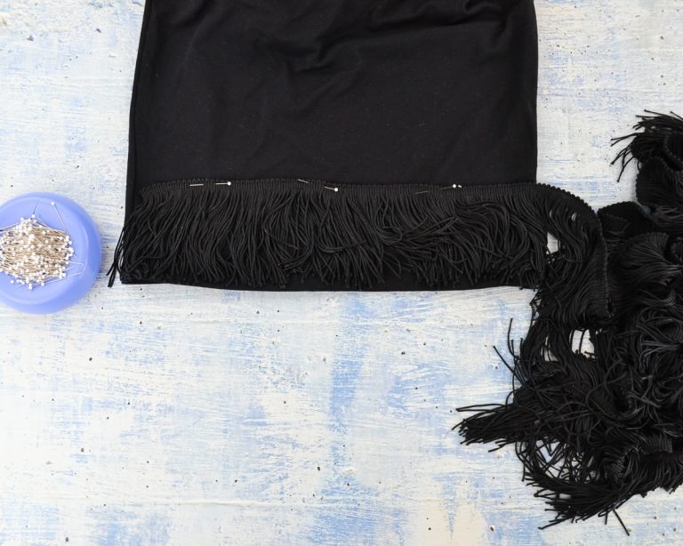 How to Sew Fringe on a Dress • Heather Handmade