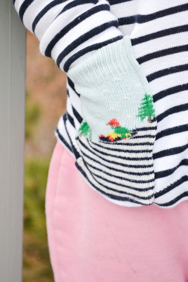 How to Upcycle Socks into Pockets • Heather Handmade