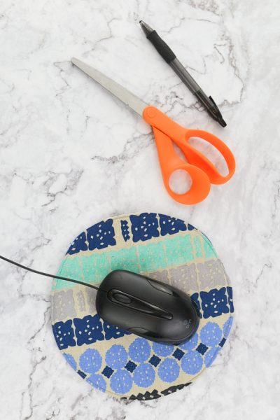 DIY Mouse Pad Sewing Project for the Office • Heather Handmade