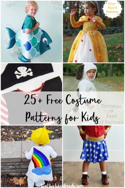 33 Free Costume Patterns for Kids • Heather Handmade