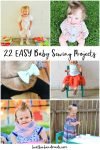 19 Easy Baby Sewing Projects to Make • Heather Handmade