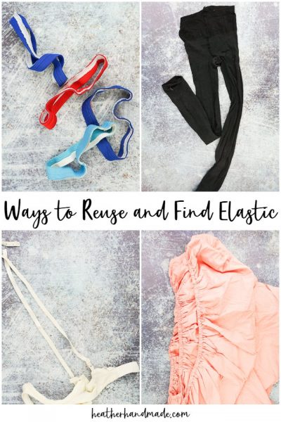 Ways to Reuse and Find Elastic • Heather Handmade