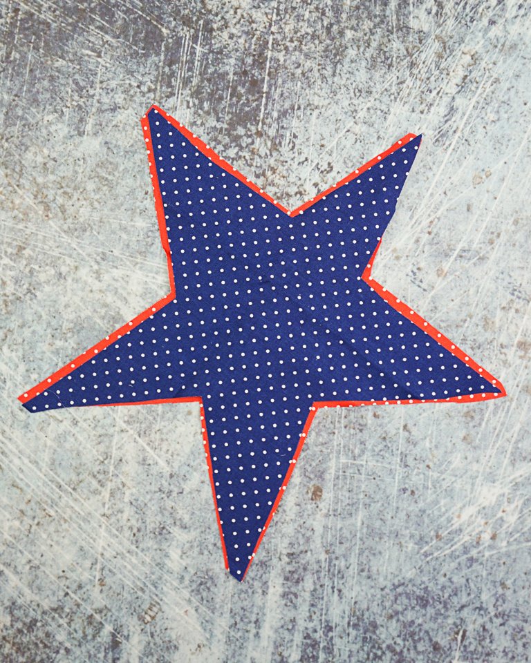 DIY Star Applique T-Shirt • Heather Handmade