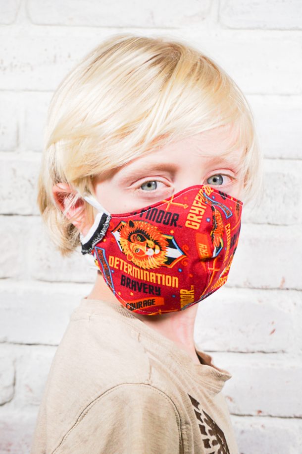 Free Face Mask Sewing Pattern for Kids • Heather Handmade