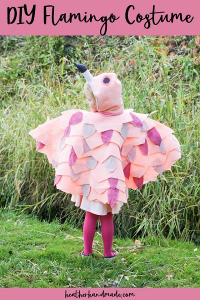 Cute DIY Flamingo Costume • Heather Handmade