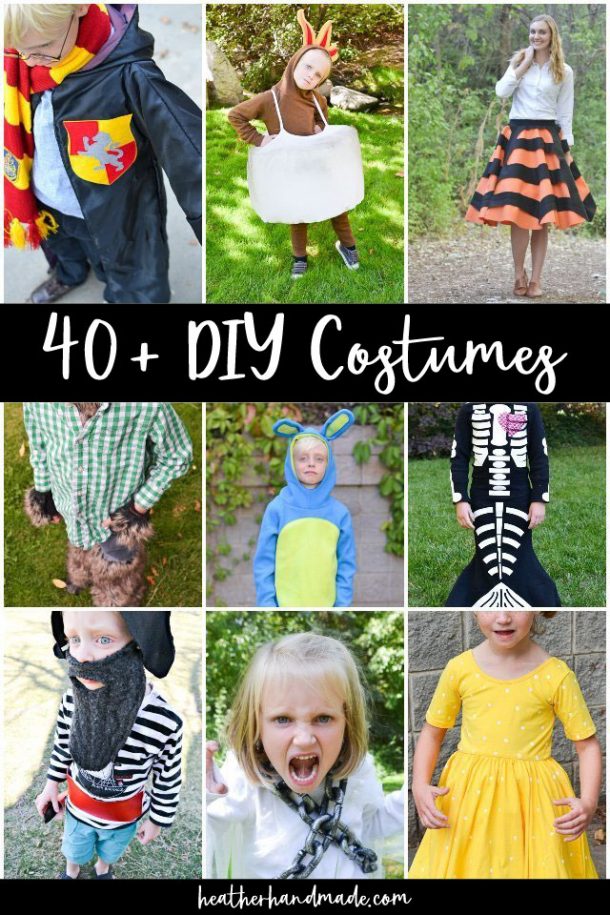 62 DIY Costumes for Halloween • Heather Handmade