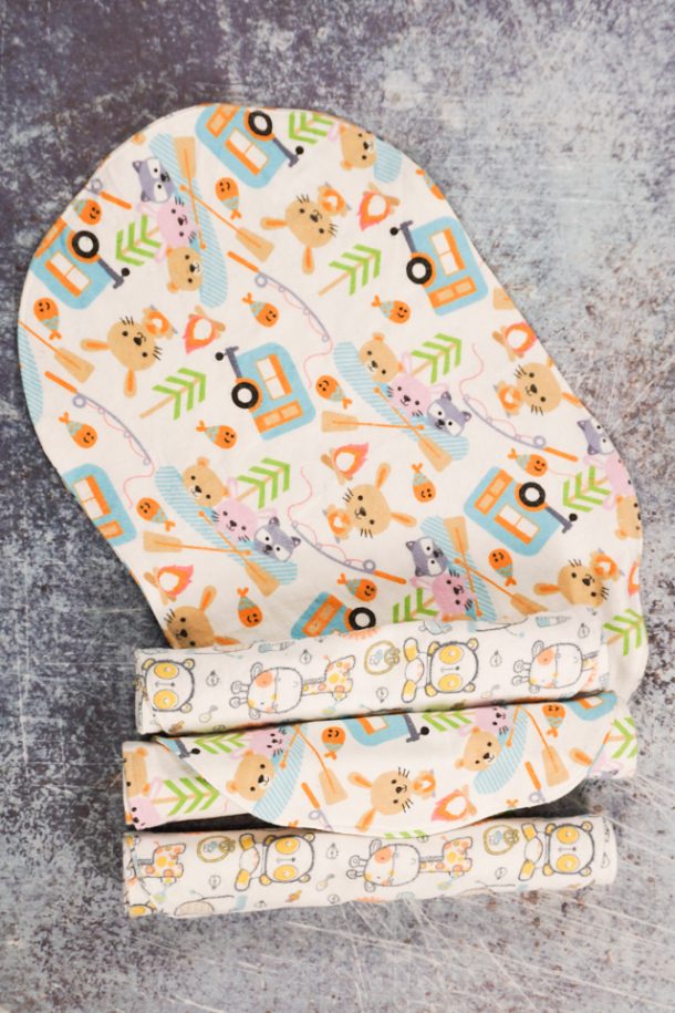 Free Baby Burp Cloth Pattern • Heather Handmade