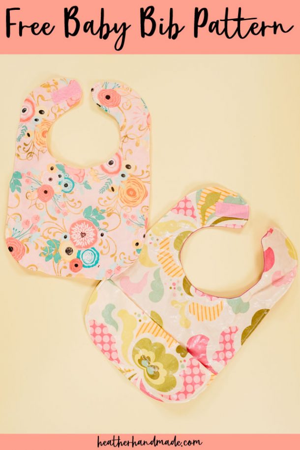 Free Baby Bib Pattern • Heather Handmade