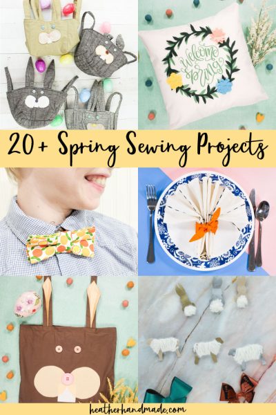 27 Happy Spring Sewing Projects • Heather Handmade