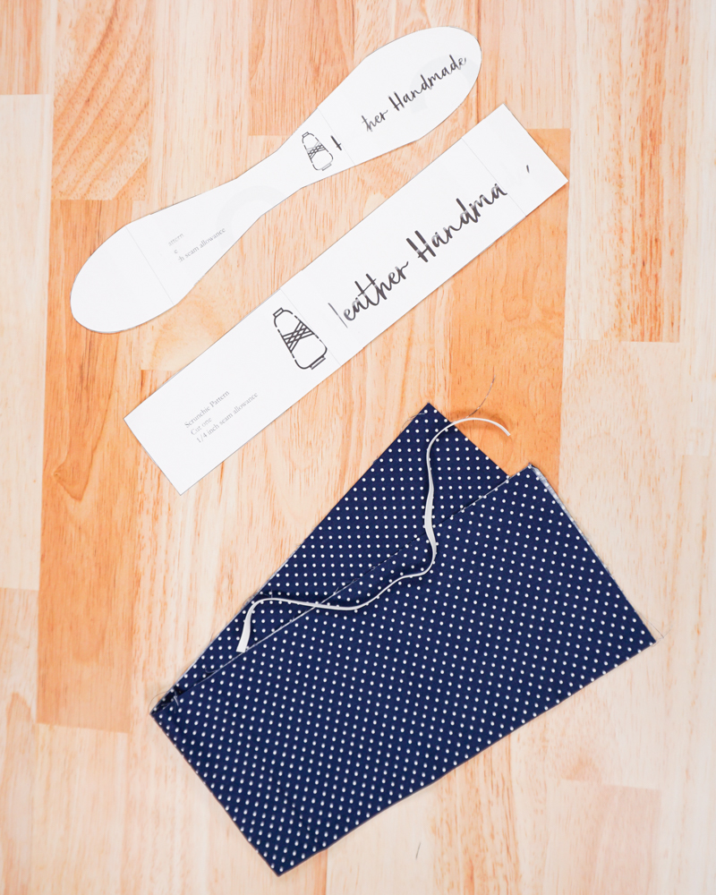 Free Scrunchie Sewing Pattern • Heather Handmade