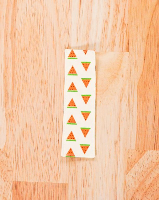 Easy Bookmarks to Sew with a Free Pattern • Heather Handmade