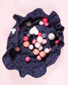 Free Circle Drawstring Bag Pattern • Heather Handmade