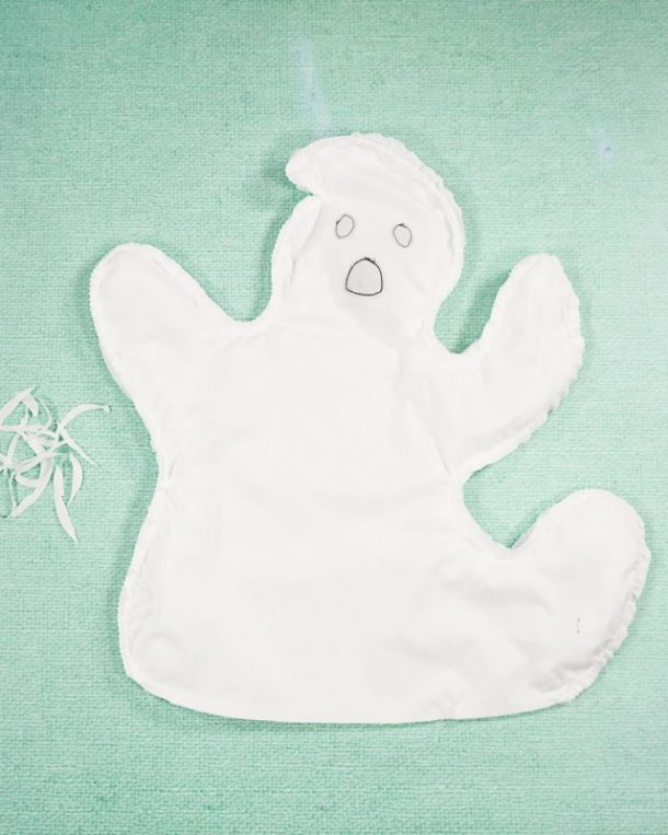 DIY Ghost Pillow with Free Pattern • Heather Handmade