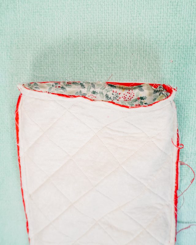 Free Quilted Christmas Stocking Pattern • Heather Handmade