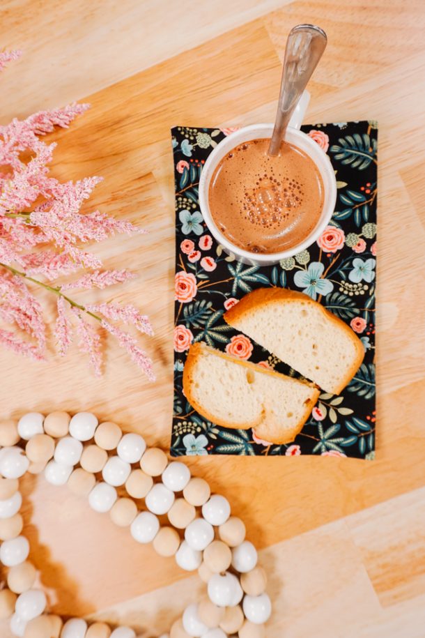 How to Sew a Mug Rug • Heather Handmade