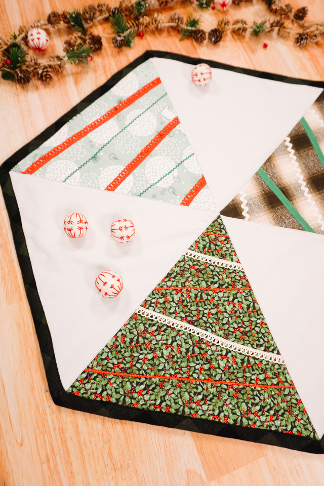 Christmas Tree Table Topper • Heather Handmade