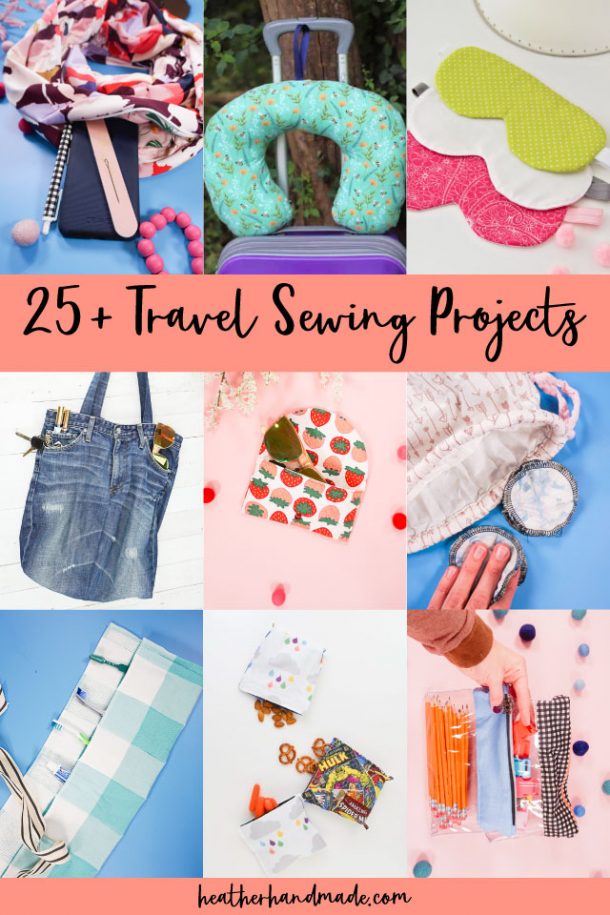 30 Travel Sewing Projects • Heather Handmade