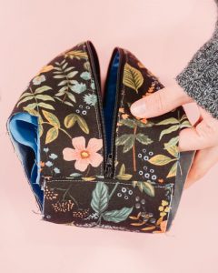 Free Box Zipper Pouch Sewing Pattern • Heather Handmade