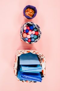 Free Fabric Box Sewing Pattern • Heather Handmade