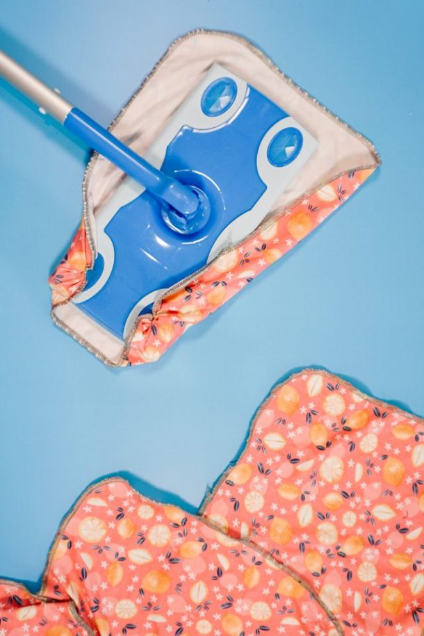 DIY Reusable Sweeper Pads • Heather Handmade