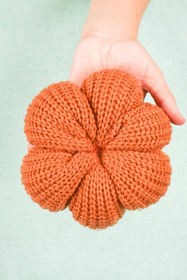 How to Make a Sweater Pumpkin • Heather Handmade