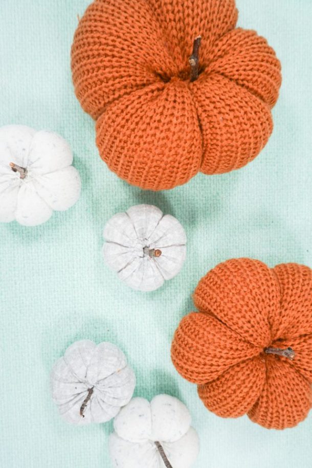 How to Make a Sweater Pumpkin • Heather Handmade