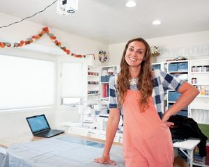 Trying a Projector for Sewing Patterns • Heather Handmade