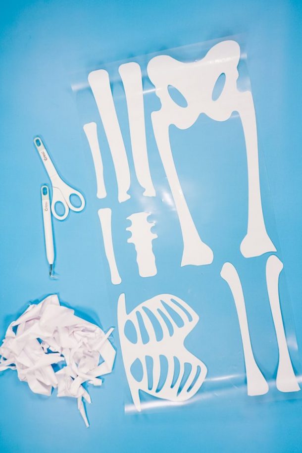 Easy DIY Skeleton Costume • Heather Handmade