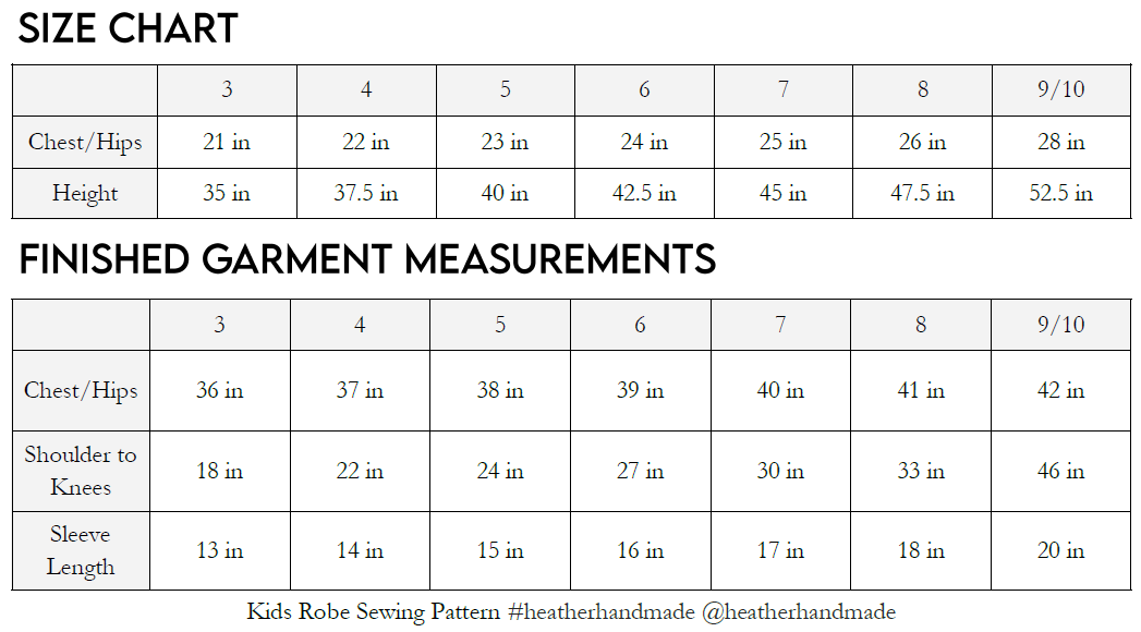 Free Costume Robe Sewing Pattern • Heather Handmade