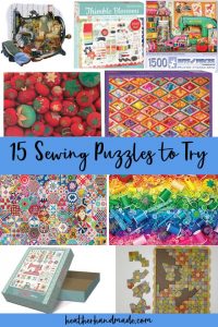 15 Sewing Puzzles to Put Together • Heather Handmade