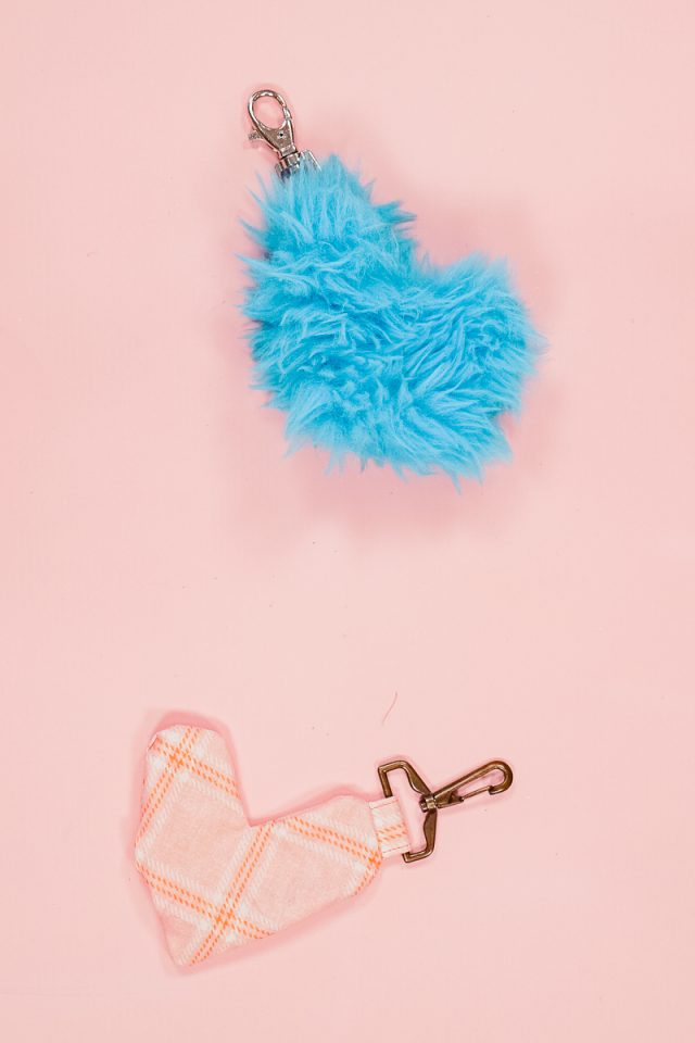 DIY Heart Keychain • Heather Handmade