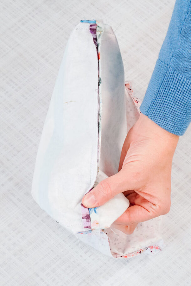 Free Curved Top Zipper Pouch Pattern • Heather Handmade