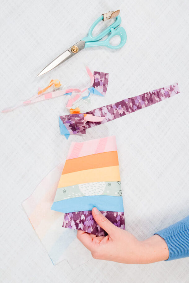 Free Curved Top Zipper Pouch Pattern • Heather Handmade