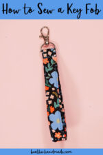 How to Sew a Key Fob • Heather Handmade