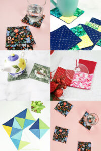 11 Free Coaster Patterns to Sew • Heather Handmade