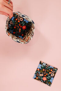 How to Sew a Coaster • Heather Handmade