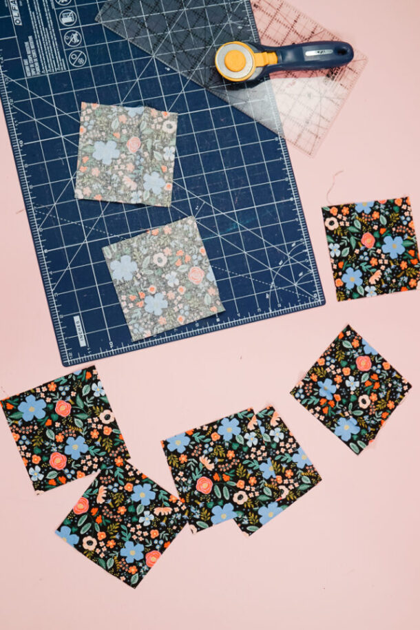 How to Sew a Coaster • Heather Handmade