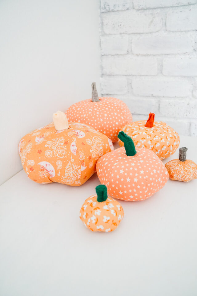 Free Pumpkin Sewing Pattern for Fall • Heather Handmade
