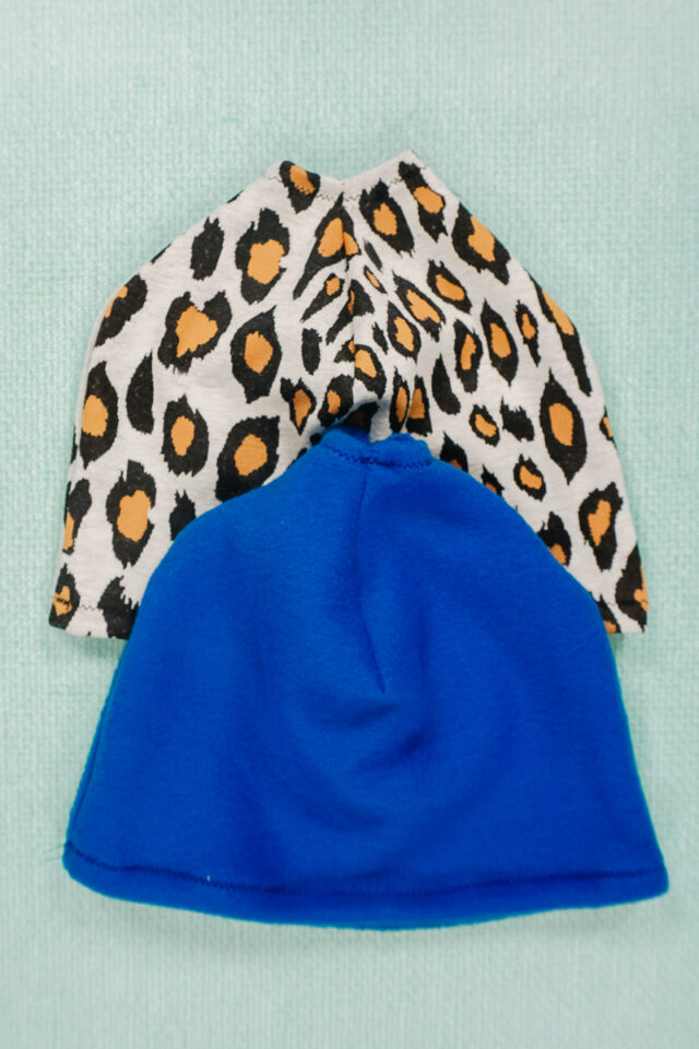 Ponytail Beanie Sewing Pattern • Heather Handmade