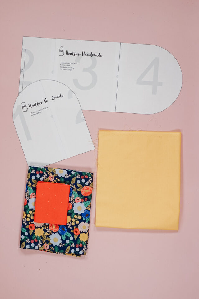 Free Double Oven Mitt Sewing Pattern • Heather Handmade