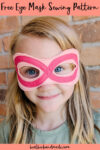 Free Eye Mask Sewing Pattern for Costumes • Heather Handmade
